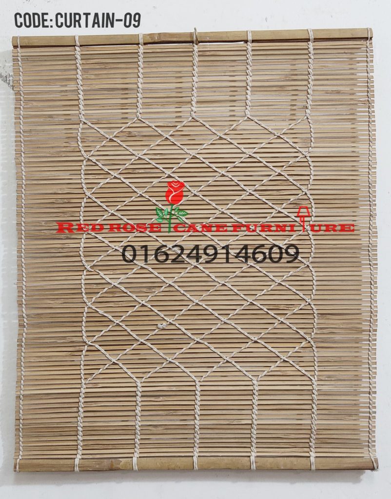 Code : Bamboo Curtain-09 - Red Rose Cane Furniture & Interior